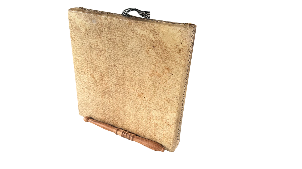 Pandero Cuadrado Peñaparda. Folklore Salamanca. Instrumentos musicales ...