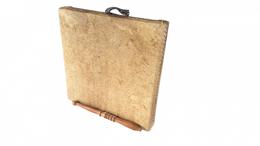 Pandero Cuadrado Peñaparda. Folklore Salamanca. Instrumentos musicales ...